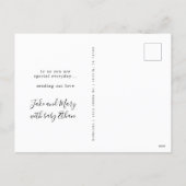 Brush script hugs and kisses Photo Postcard | Zazzle