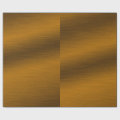 Brushed Bronze Background Wrapping Paper | Zazzle