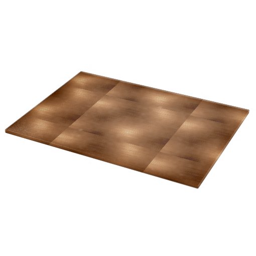 Brushed Copper Look Cutting Board | Zazzle