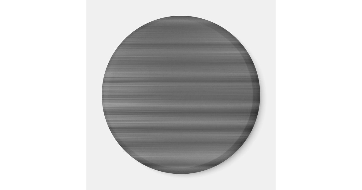 Brushed Gray Magnet | Zazzle