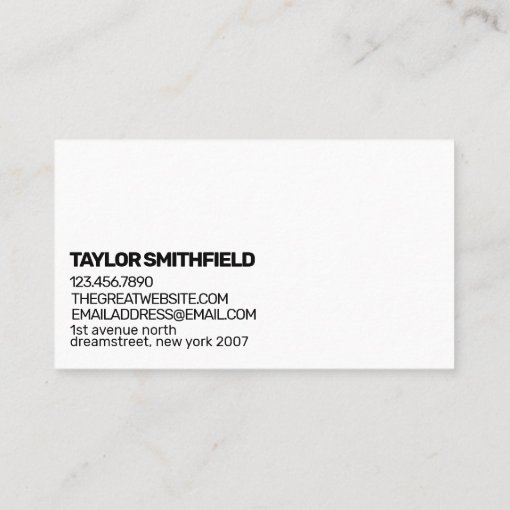 Brushed Metal Vintage Paint Business Card | Zazzle