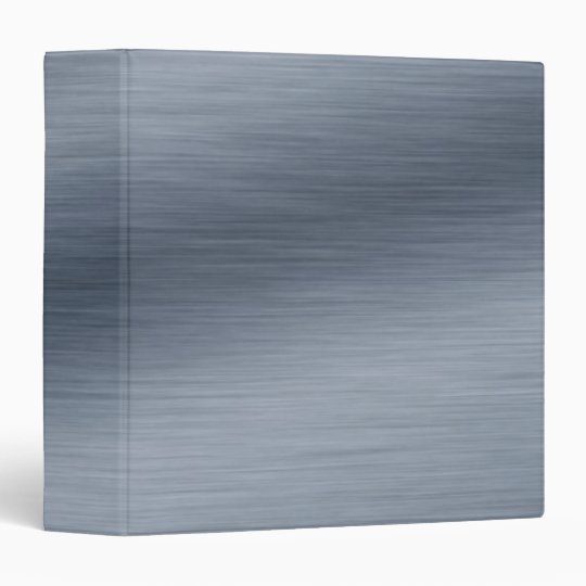 Brushed Steel Binder | Zazzle.com