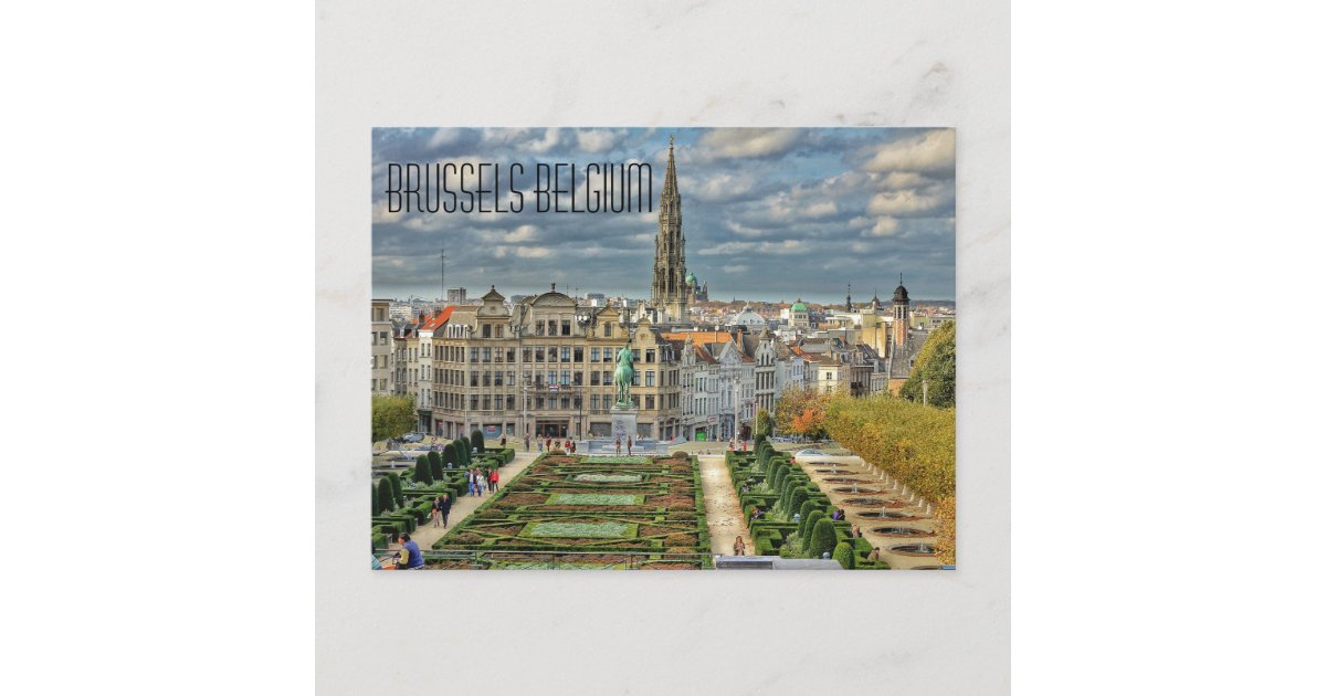 Brussels, Belgium Postcard | Zazzle