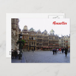 Brussels Postcard | Zazzle