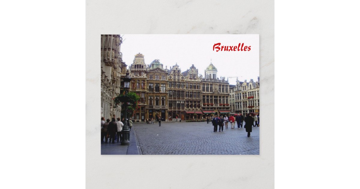 Brussels Postcard | Zazzle