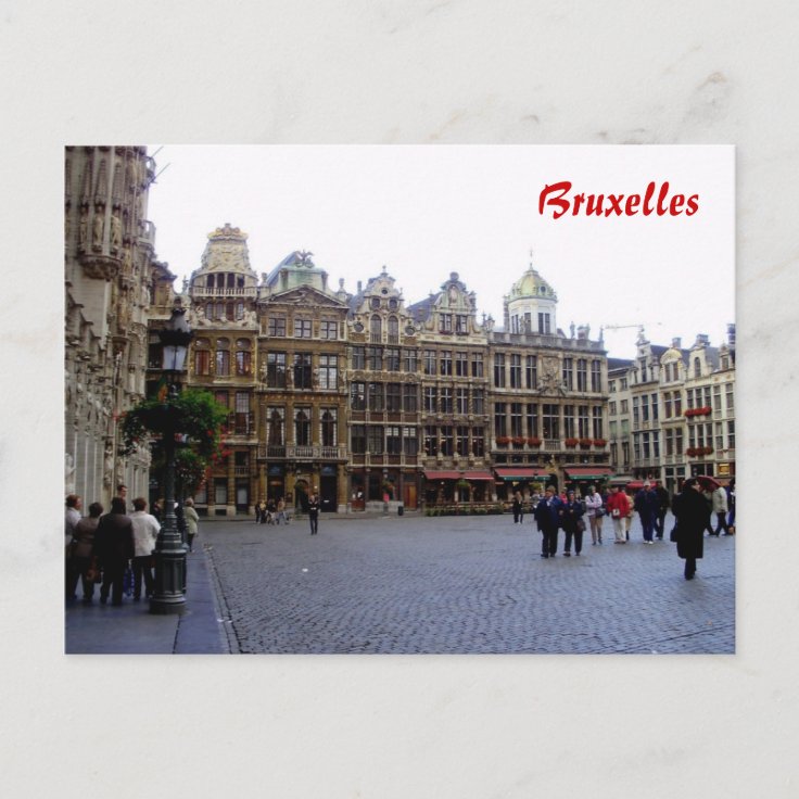 Brussels Postcard | Zazzle