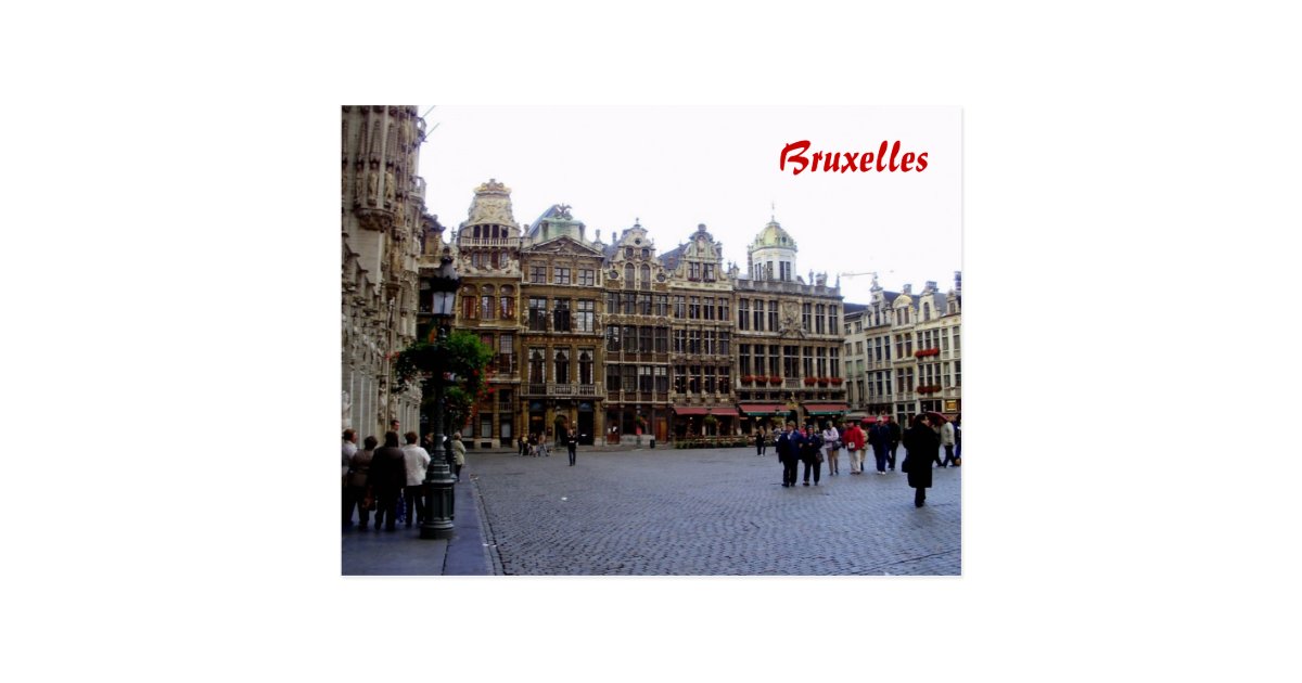 Brussels Postcard | Zazzle.com