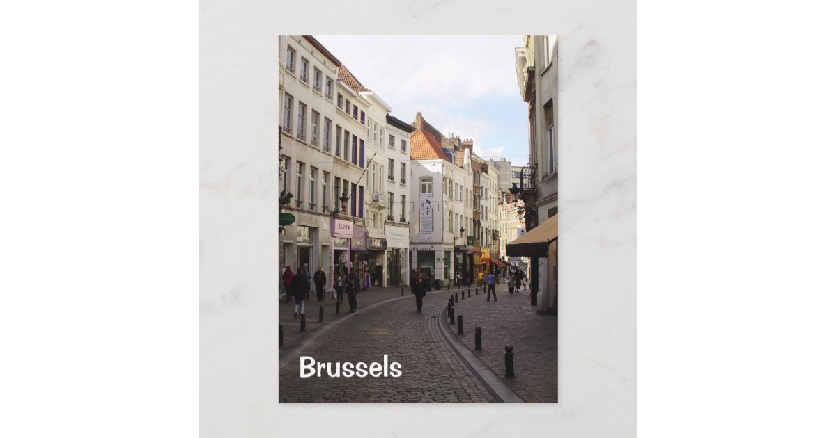 Brussels Postcard | Zazzle.com