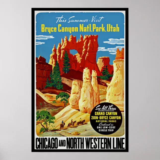 Bryce Canyon National Park Poster | Zazzle