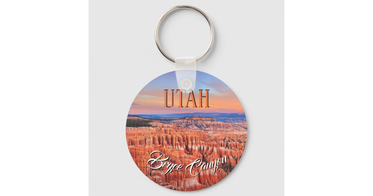 Bryce Canyon Utah Keychain | Zazzle