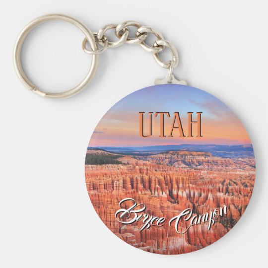 Bryce Canyon Utah Keychain | Zazzle.com