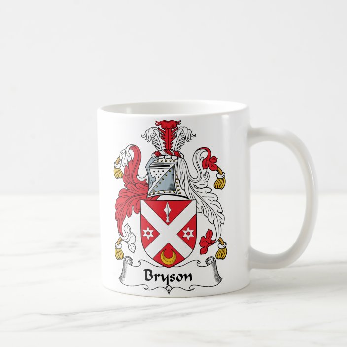 Bryson Family Crest Coffee Mug | Zazzle.com