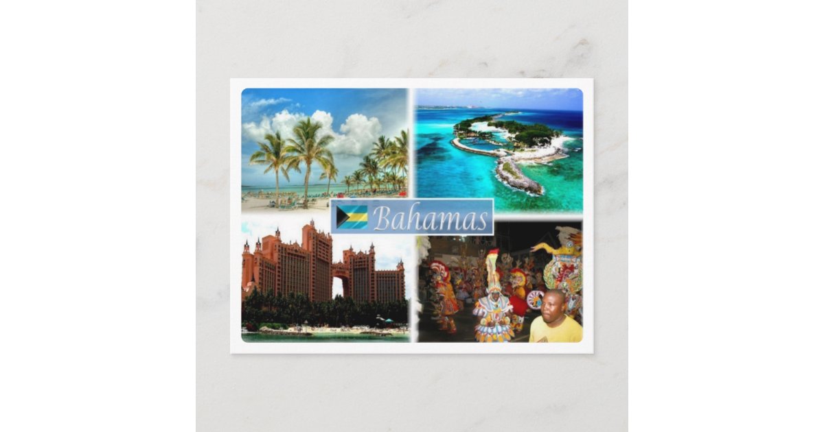 BS Bahamas - Postcard | Zazzle