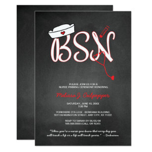 Bsn Graduation Invitations | Zazzle