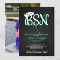 BSN PHOTO nurse graduation party pinning ceremony Invitation | Zazzle