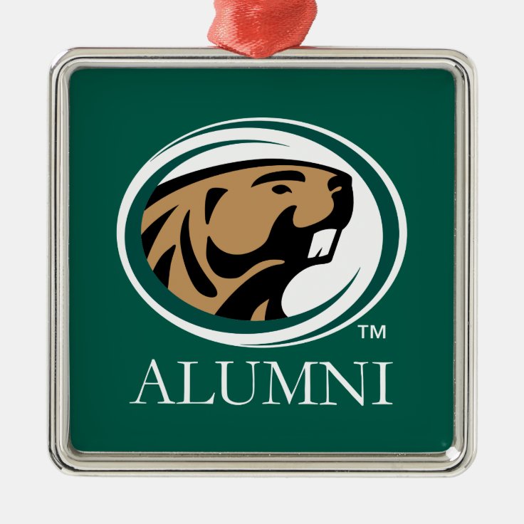 BSU Alumni Metal Ornament | Zazzle