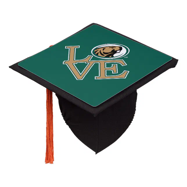 BSU Love Graduation Cap Topper | Zazzle