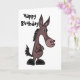 BT- Funny Mule Birthday Card | Zazzle