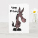 BT- Funny Mule Birthday Card | Zazzle