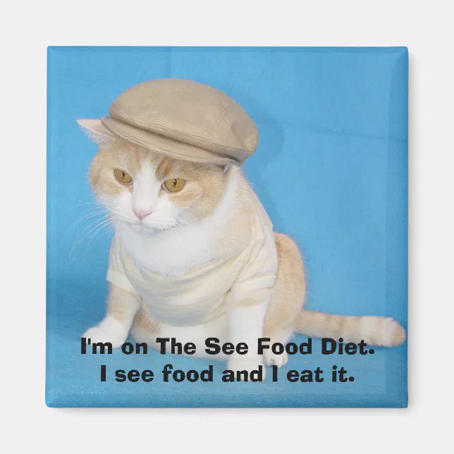 Bubba Kitty Magnet | Zazzle