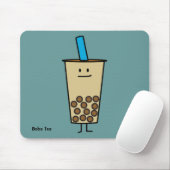 Bubble Boba Pearl Milk Tea Tapioca balls Mouse Pad | Zazzle