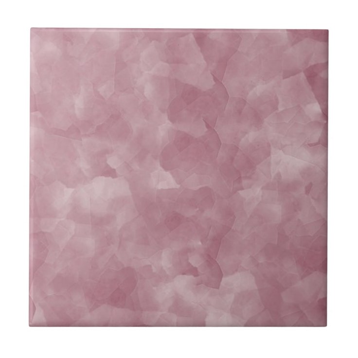 Bubble Gum Pink Stone Tile | Zazzle