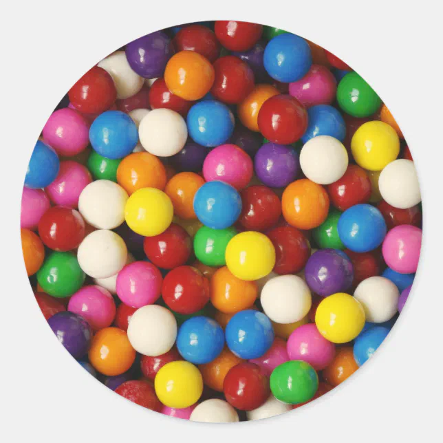 Bubble Gum Sticker | Zazzle