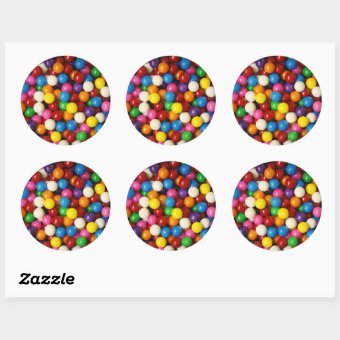 Bubble Gum Sticker | Zazzle
