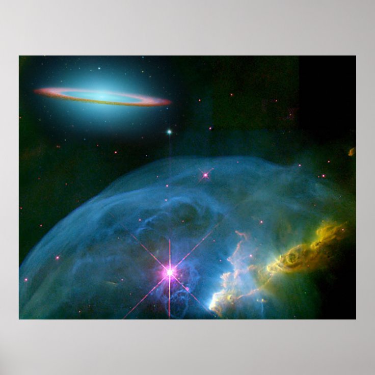 Bubble Nebula, & Poster | Zazzle
