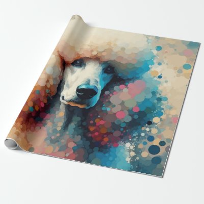 Poodle Wrapping Paper