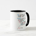 Bubble Sort Computer Programming Code Snippet Mug | Zazzle