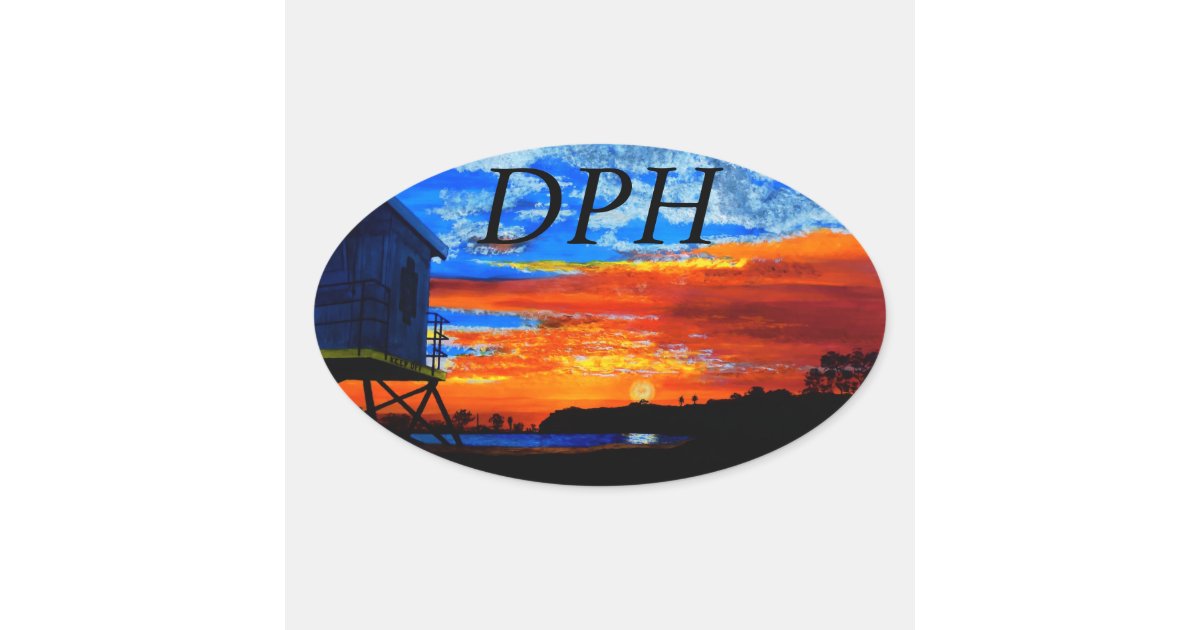 Bubblepacific bumper stickers, Dana point harbor s Oval Sticker | Zazzle