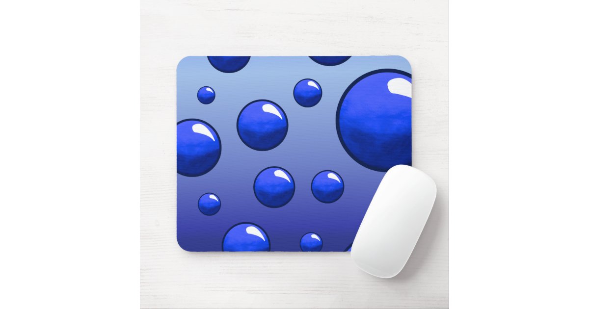 "Bubbles" mouse pad | Zazzle