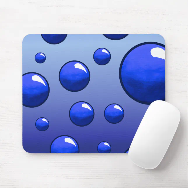 "Bubbles" mouse pad | Zazzle
