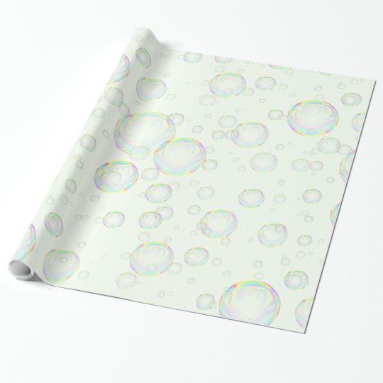 Bubbles! Wrapping Paper | Zazzle.com