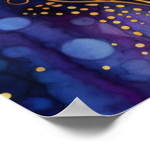 Bubbling Spectrum Poster | Zazzle