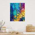Bubbling Spectrum Poster | Zazzle