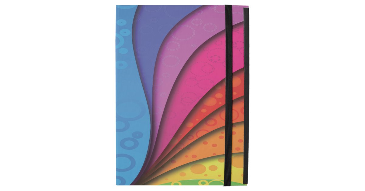 Bubbly Rainbow iPad Pro 12.9" Case | Zazzle