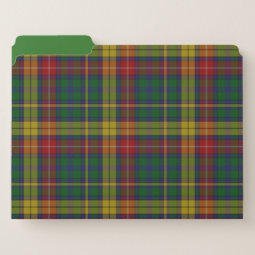 Buchanan Tartan Plaid File Folder Set | Zazzle