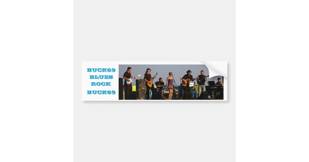 BUCK69 BUMPER STICKER | Zazzle