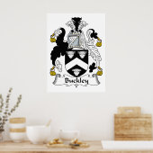 Buckley Family Crest Poster | Zazzle