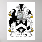 Buckley Family Crest Poster | Zazzle
