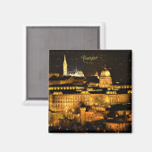 Budapest at Night Magnet | Zazzle
