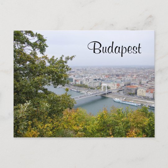 Budapest Hungary Landscape Postcard | Zazzle.com