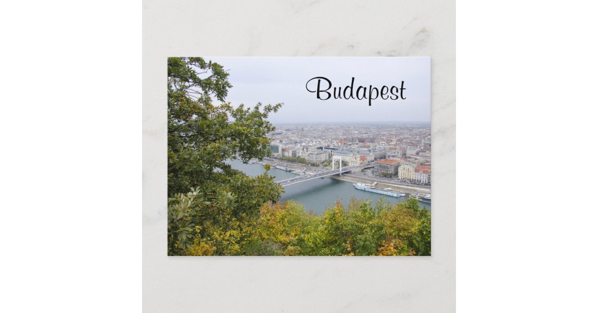 Budapest Hungary Landscape Postcard | Zazzle