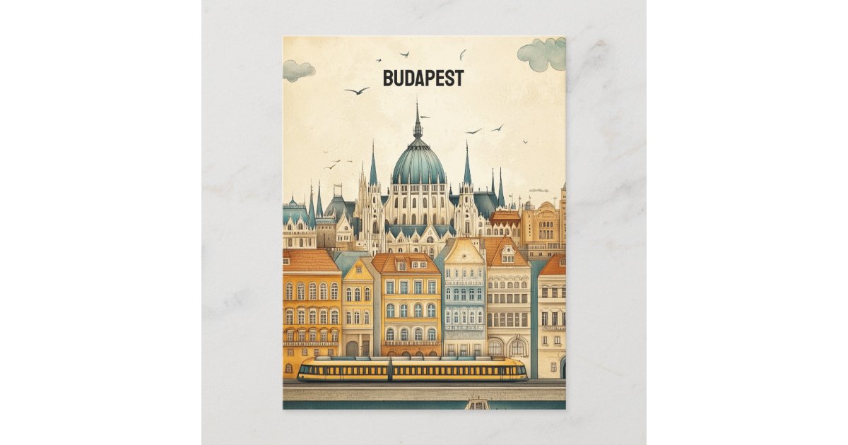 Budapest Hungary Postcard | Zazzle