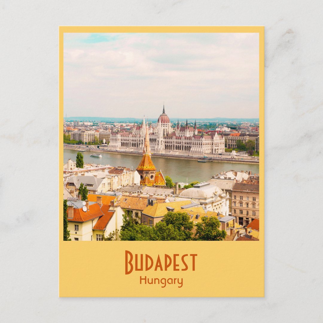 Budapest, Hungary Vintage Postcard | Zazzle