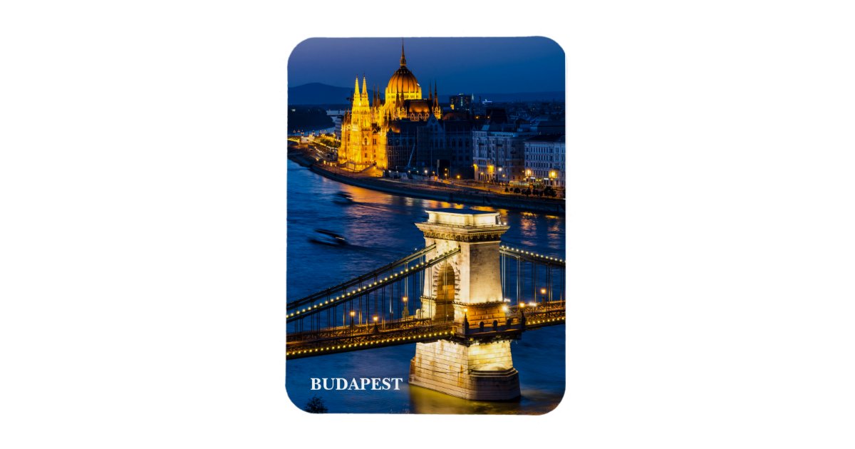 BUDAPEST MAGNET | Zazzle