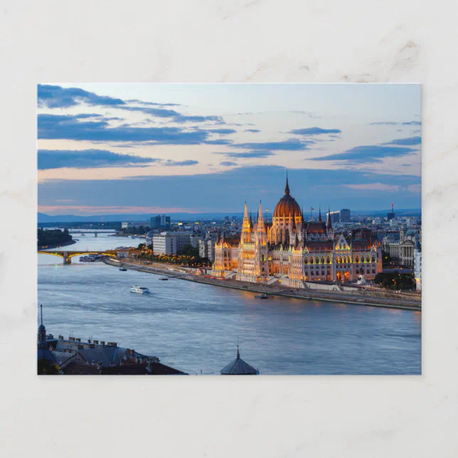 Budapest Parliament Postcard | Zazzle