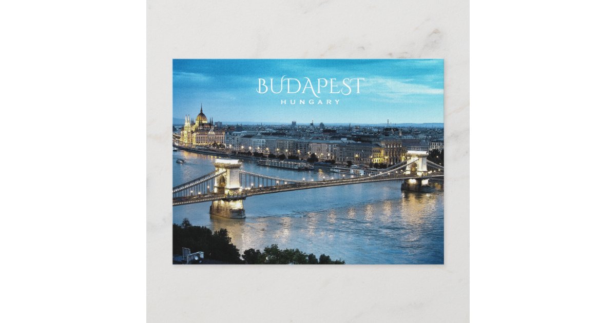 Budapest Postcard | Zazzle